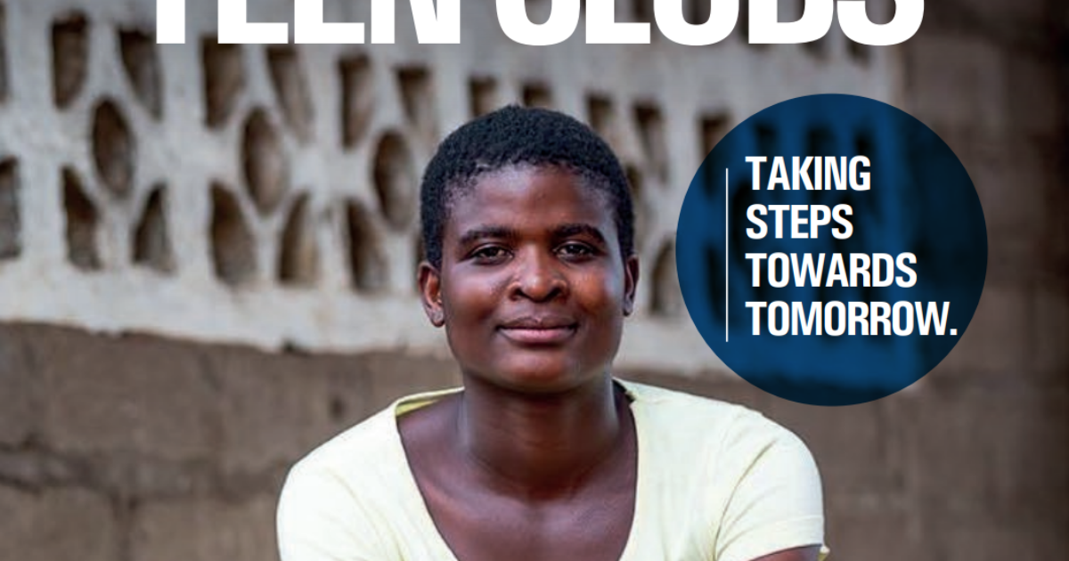 Teen Clubs Booklet: Taking Steps… | 2gether 4 SRHR Knowledge Hub