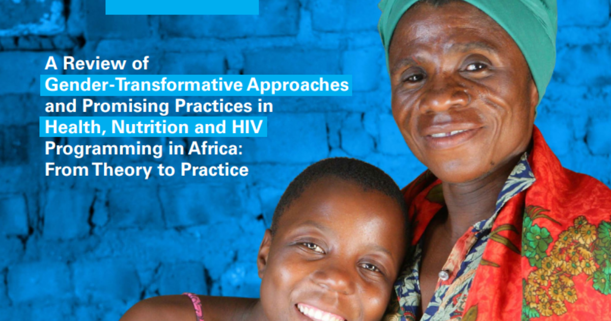 Gender-Transformative Approaches and… | 2gether 4 SRHR Knowledge Hub